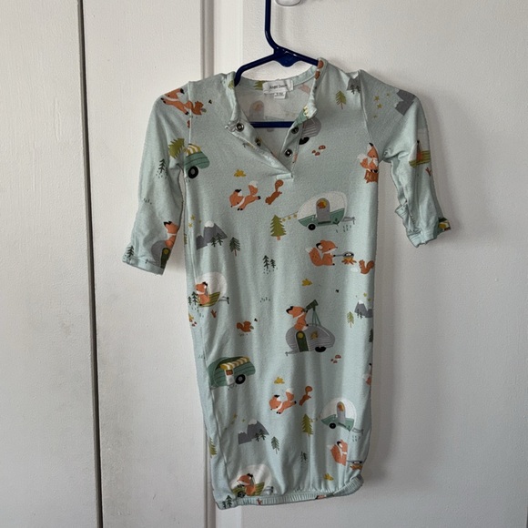 Angel Dear | Pajamas | Angel Dear Bamboo Gown Camping Trailer Fox ...